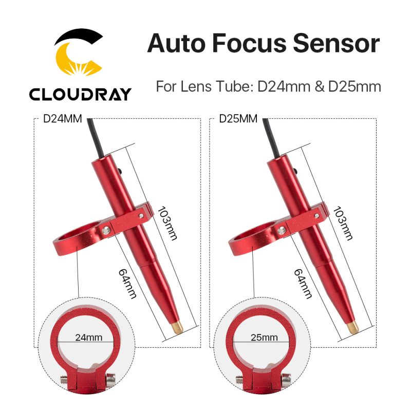 Cloudray Zaxis Auto Focus Sensor For Co2 Laser Engravingcutting Machine ...