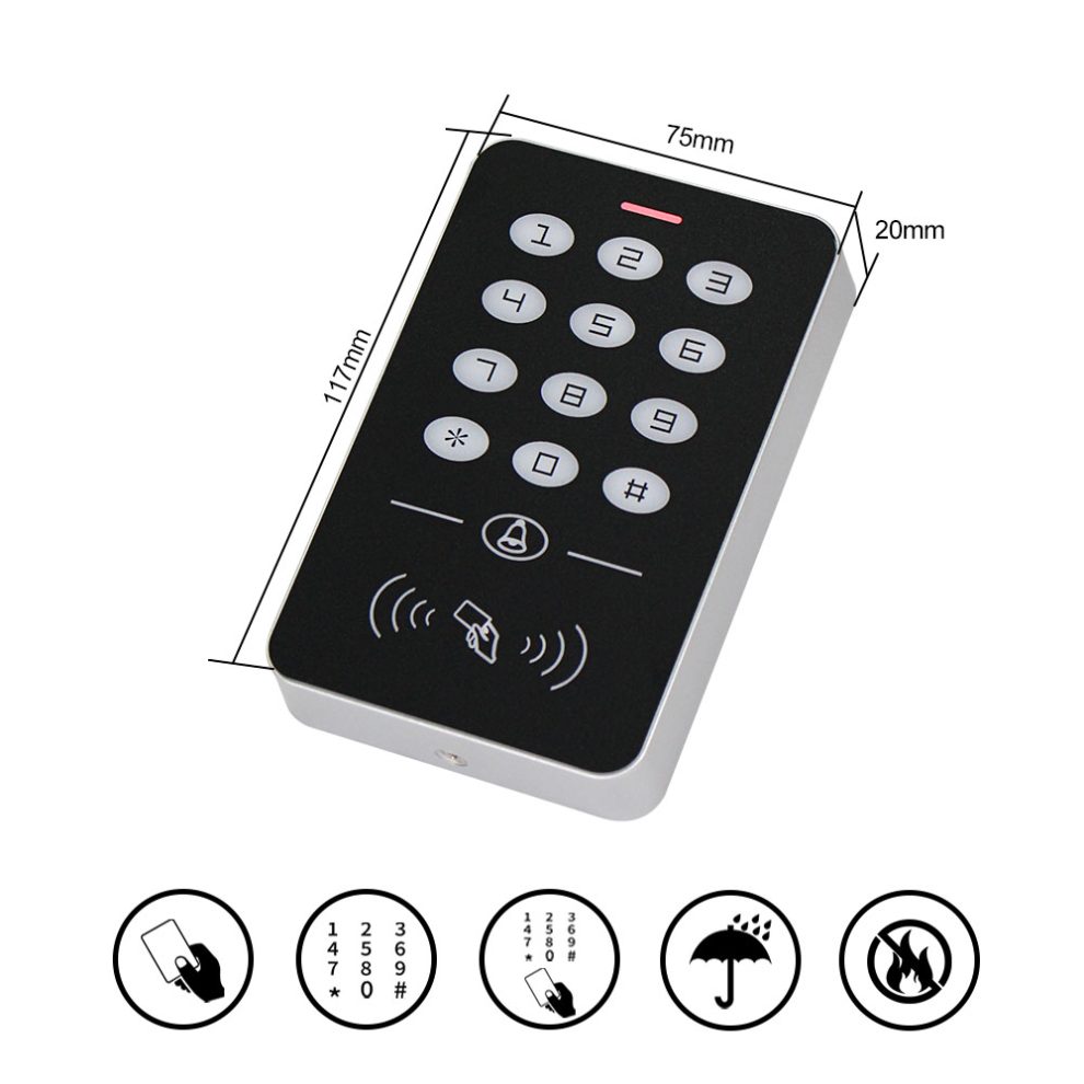 Rfid Keypad Door Access Control System With 180kg Magnetic Lock Kit › Free Shipping › Up to 50% OFF