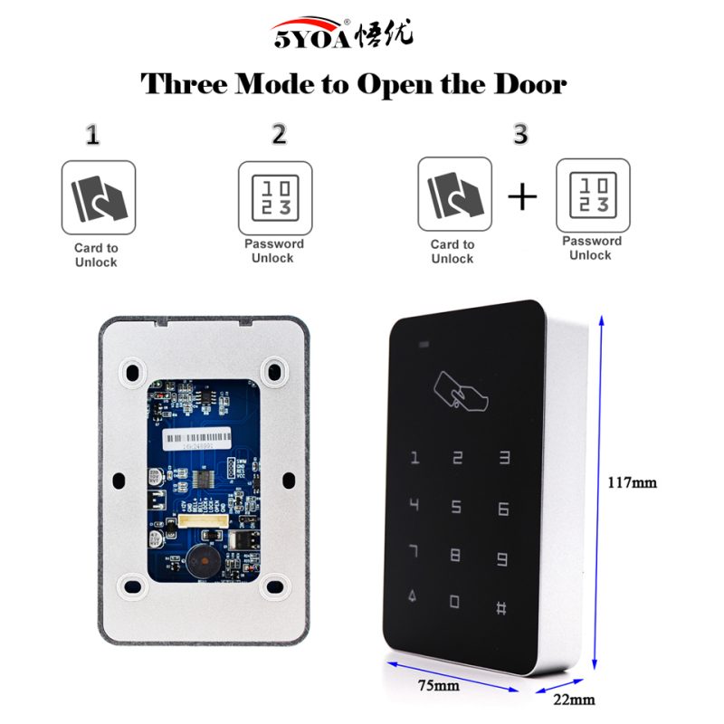 Waterproof Digital Rfid Access Controller Standalone Door Lock Keypad System › Free Shipping ...