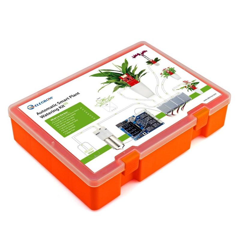 Automatic Plant Watering Kit With Arduino Soil Moisture Sensor › Free ...