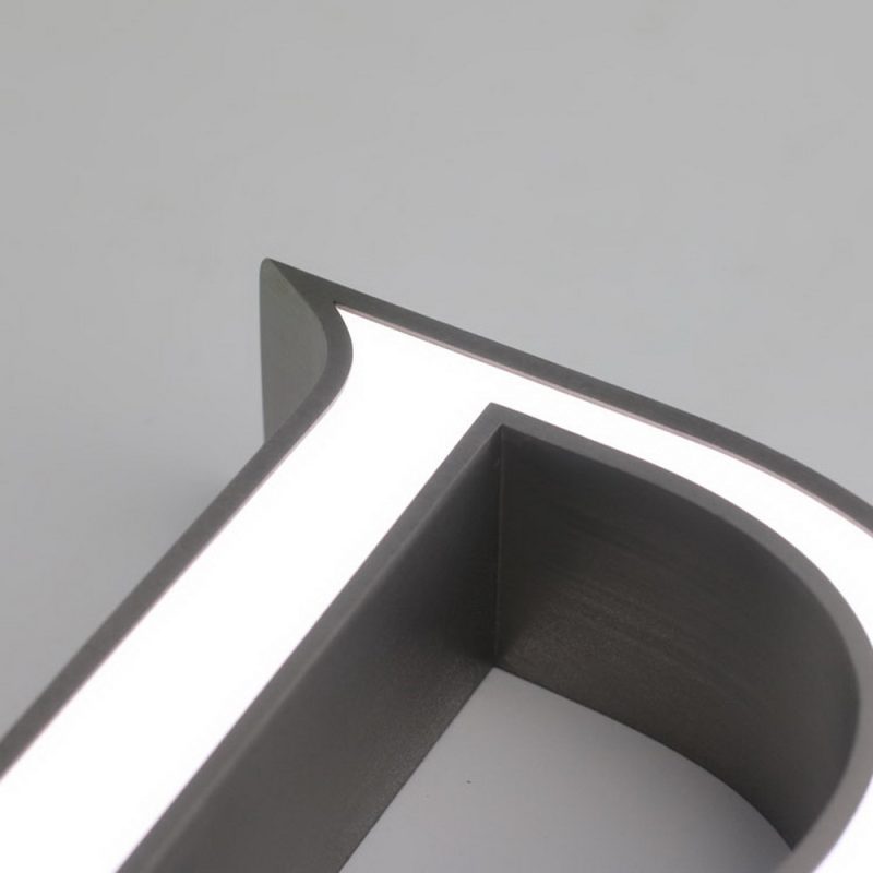 Waterproof Led Stainless Steel Acrylic Storefront Signage With ...