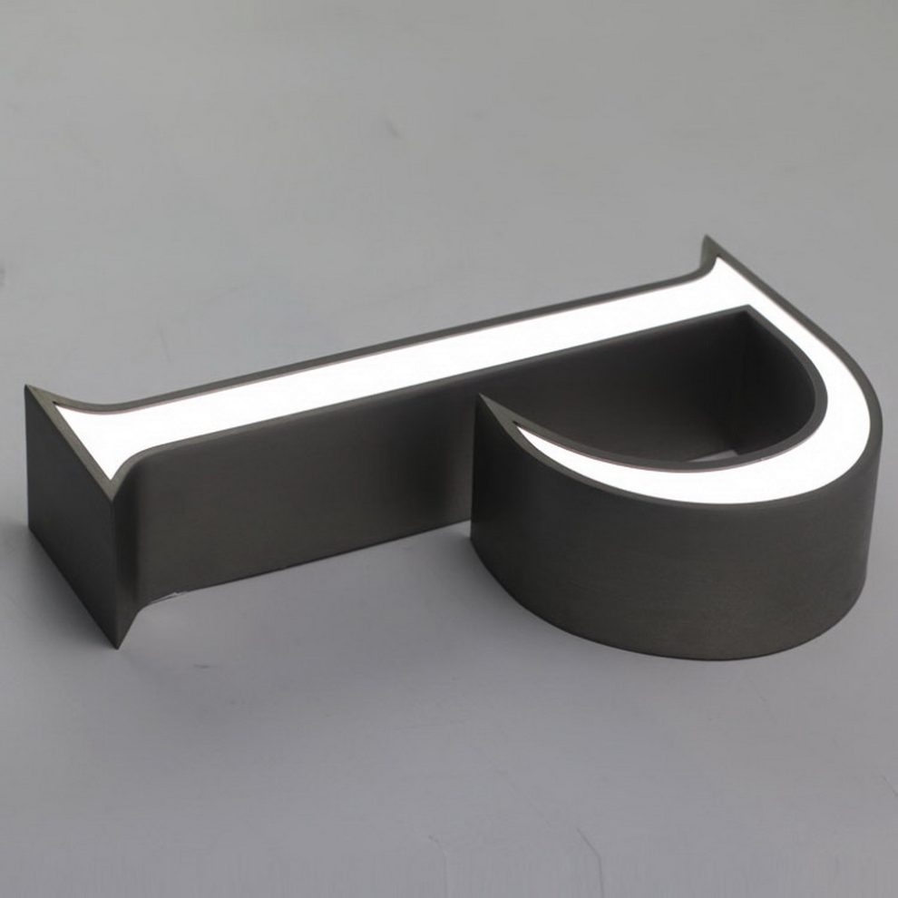 Waterproof Led Stainless Steel Acrylic Storefront Signage With ...