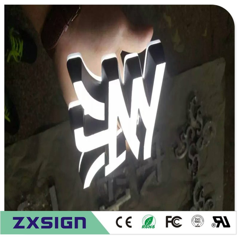 Custom Led Acrylic Letter Signs 25mm Brightness For Logos And Company ...