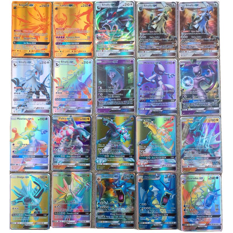 300pcs English Pokemon Gx Mega Ex Trading Cards Charizard Collection ...