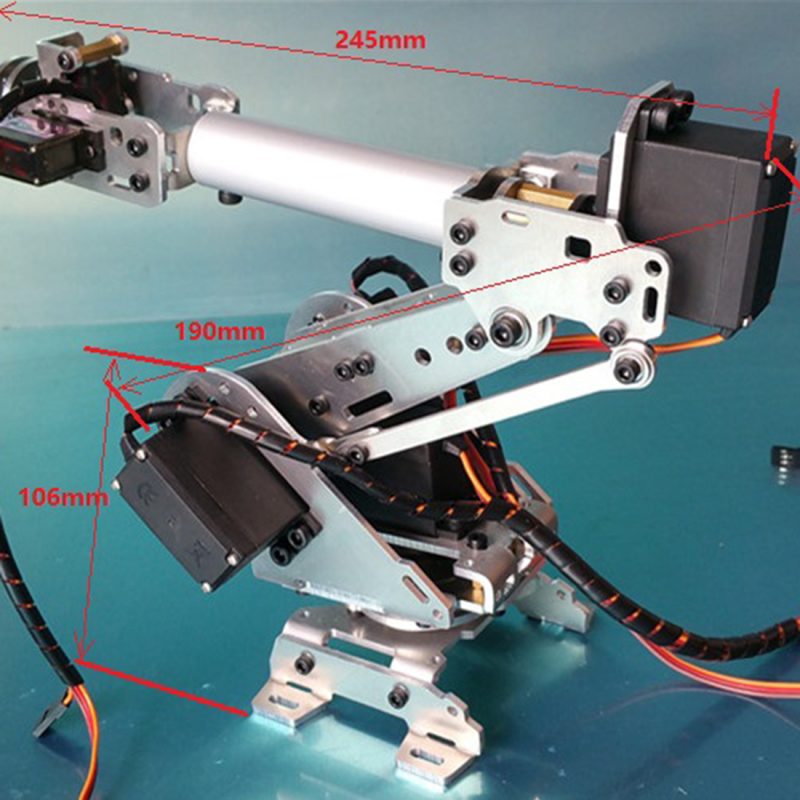 6dof Arduino Programmable Mechanical Arm Robot Kit With Ps2 Remote Control › Free Shipping › Up ...